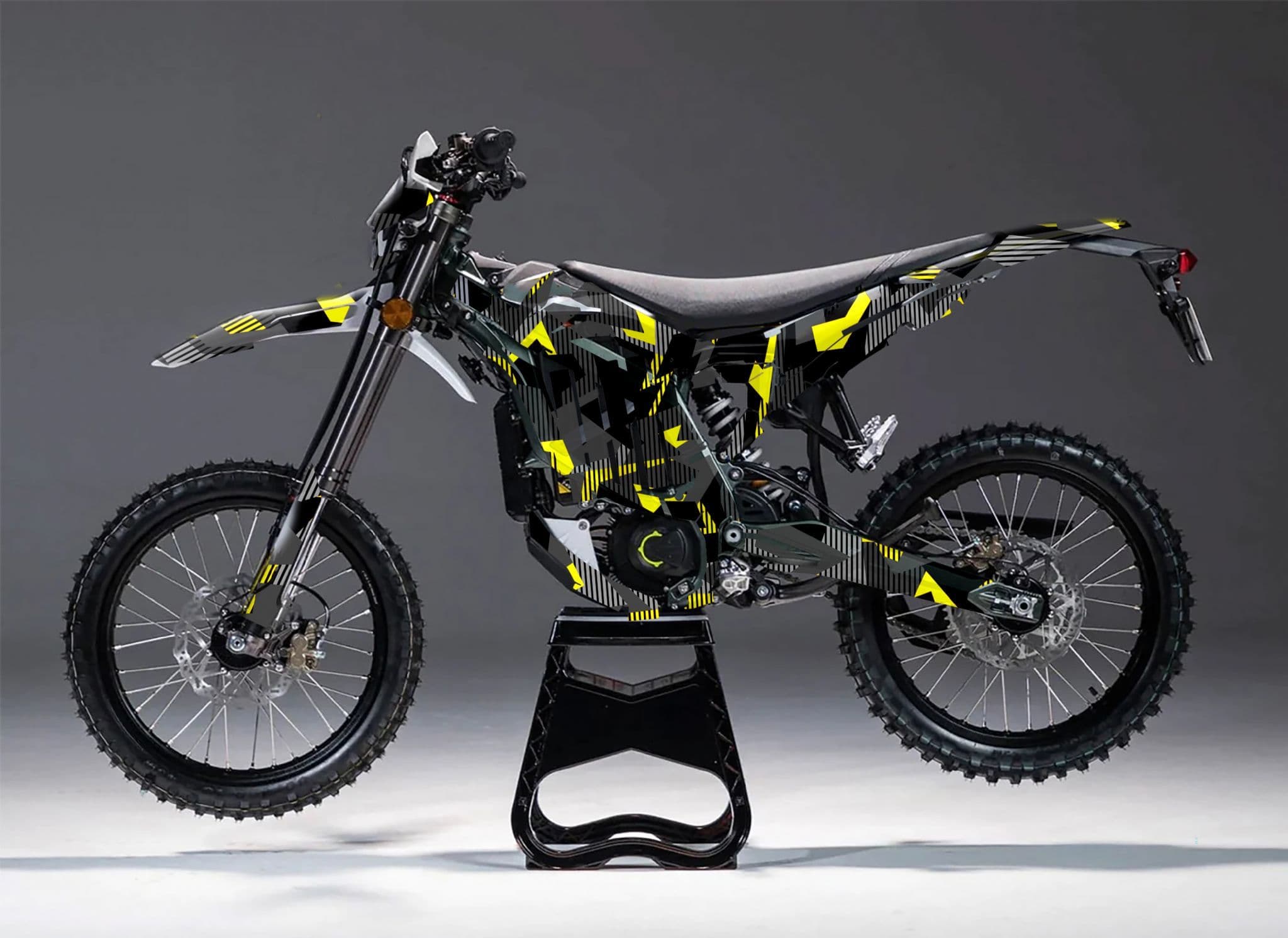 Sur-Ron Ultra Bee Graphics kit Surron Decals Surron wrap Surron Sticker ...