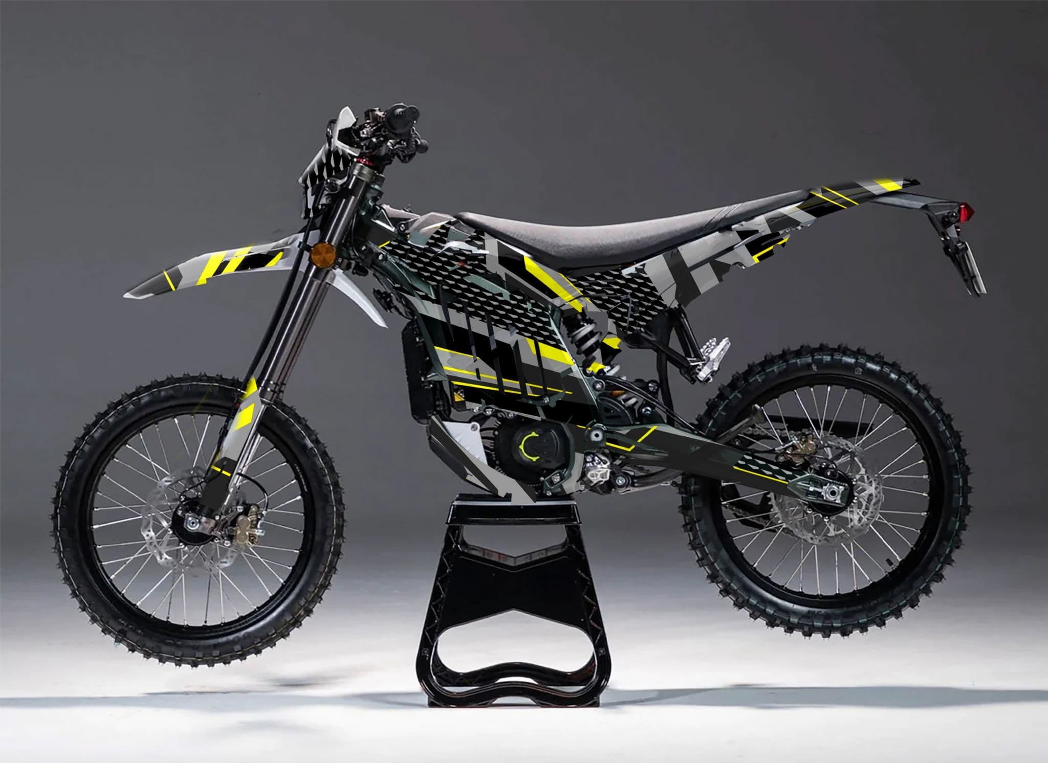 Sur-Ron Ultra Bee Graphics kit Surron Decals Surron wrap Surron Sticker ...