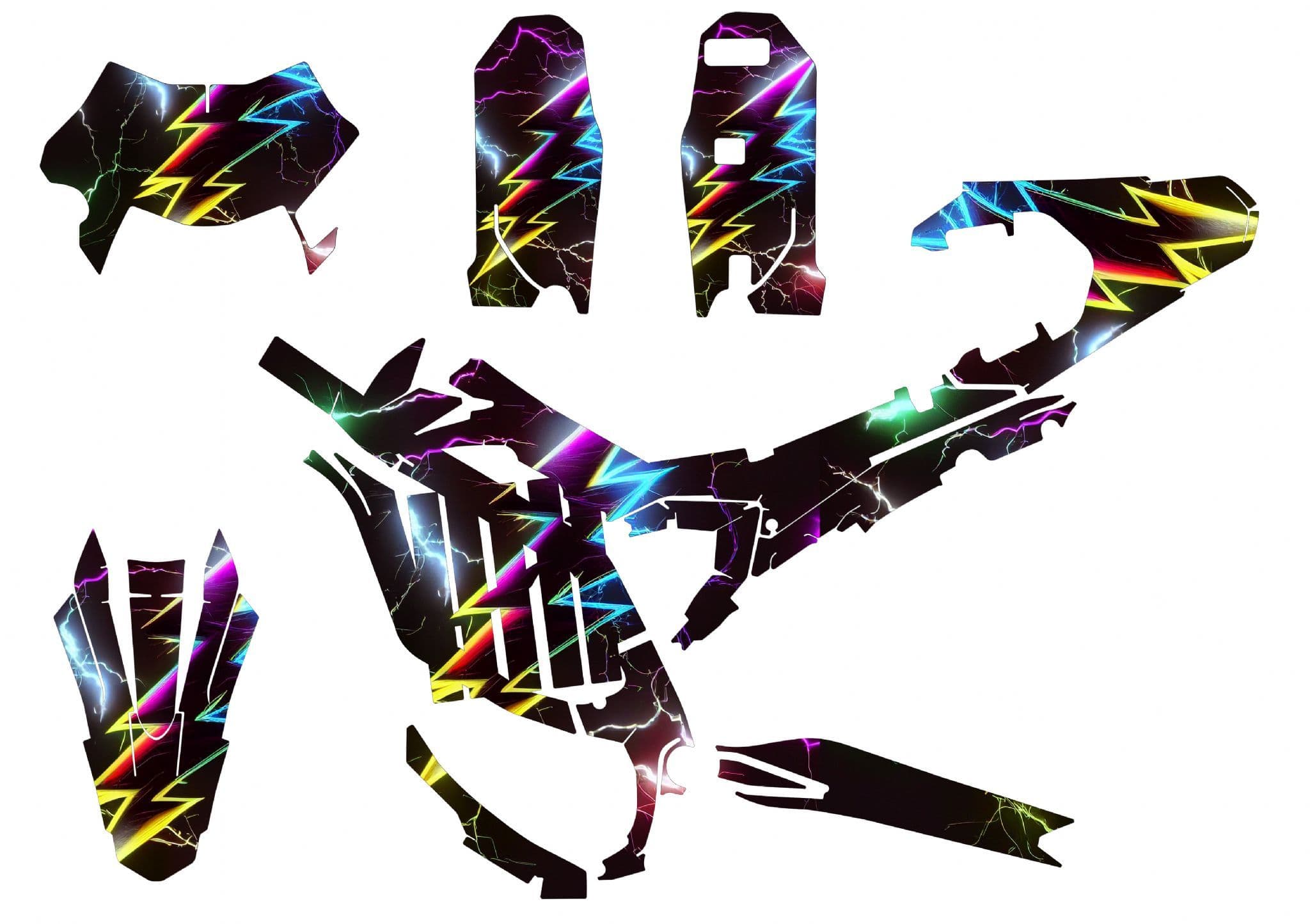 Sur-Ron Ultra Bee Graphics kit Surron Decals Surron wrap Surron Sticker ...