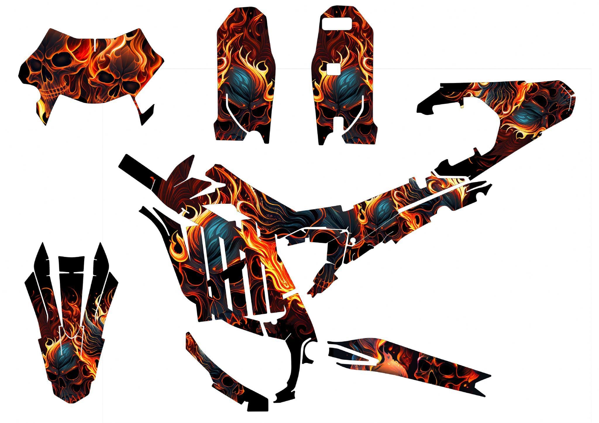 Sur-Ron Ultra Bee Graphics kit Surron Decals Surron wrap Surron Sticker ...