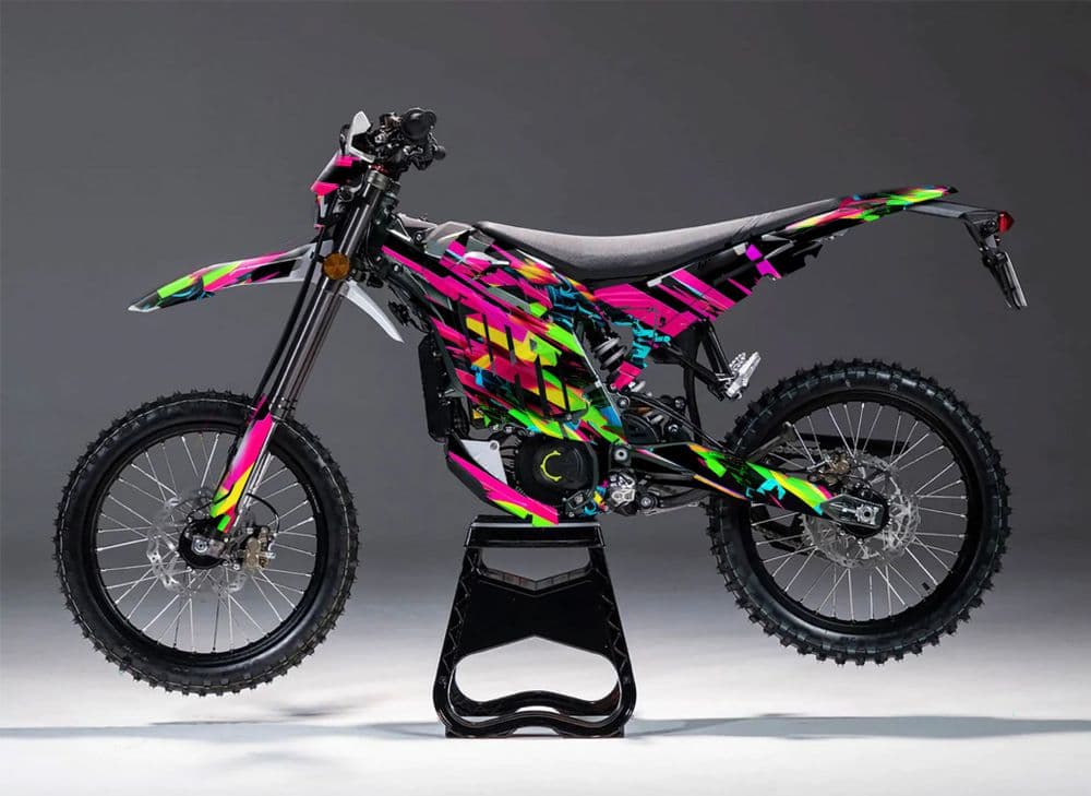 Sur-Ron Ultra Bee Graphics kit Surron Decals Surron wrap Surron Sticker ...