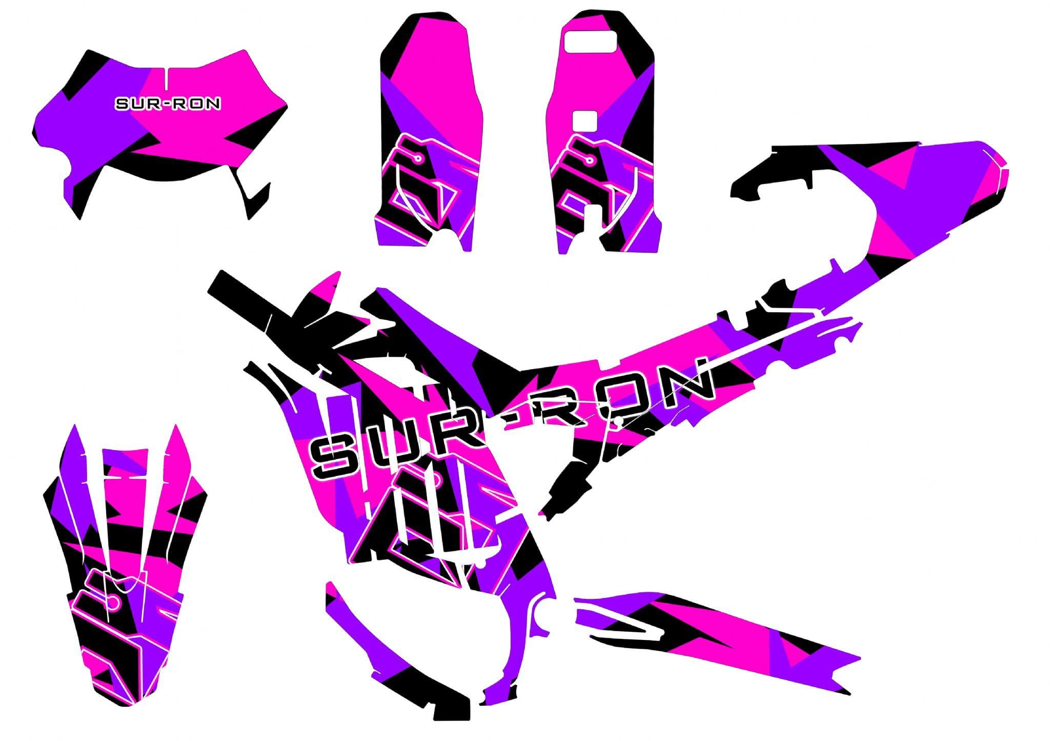 Sur-Ron Ultra Bee Graphics kit Surron Decals Surron wrap Surron Sticker ...