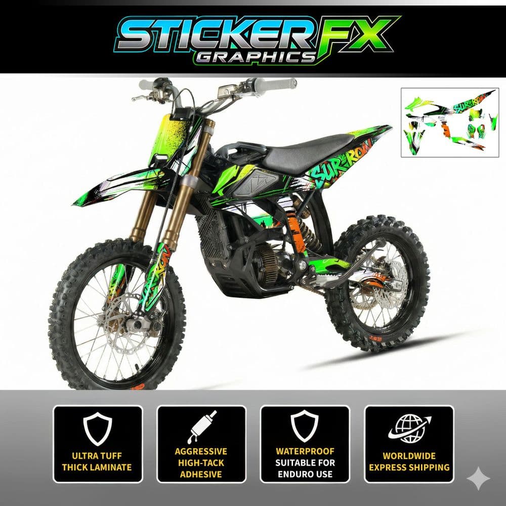 Surron Hyper Bee Sticker Kit Graphics Kit Decal Kit Wrap for EBIKE-568