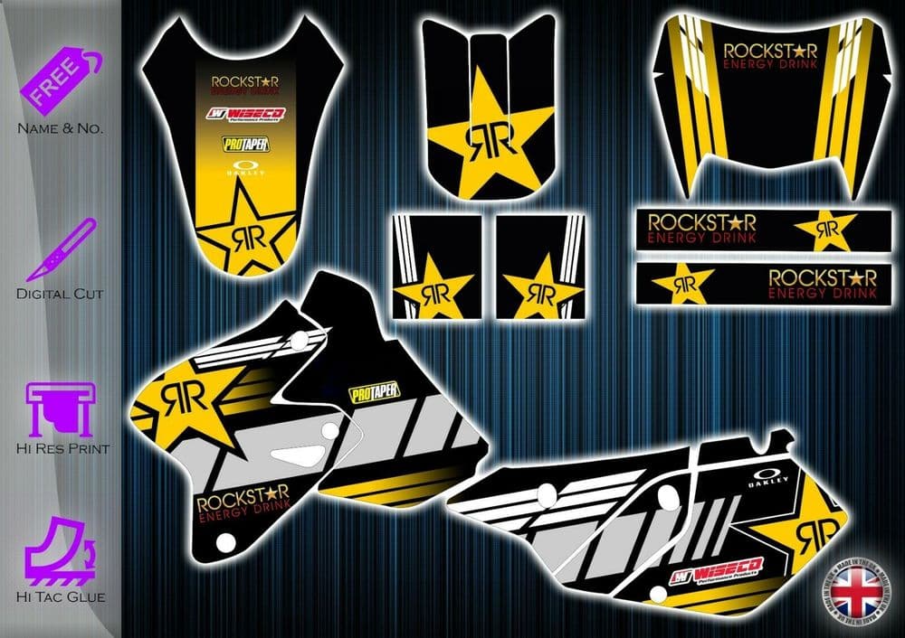 SUZUKI DRZ400 STICKERS - DRZ 400 GRAPHICS KIT DRZ DECALS - GRAPHICS KIT ...