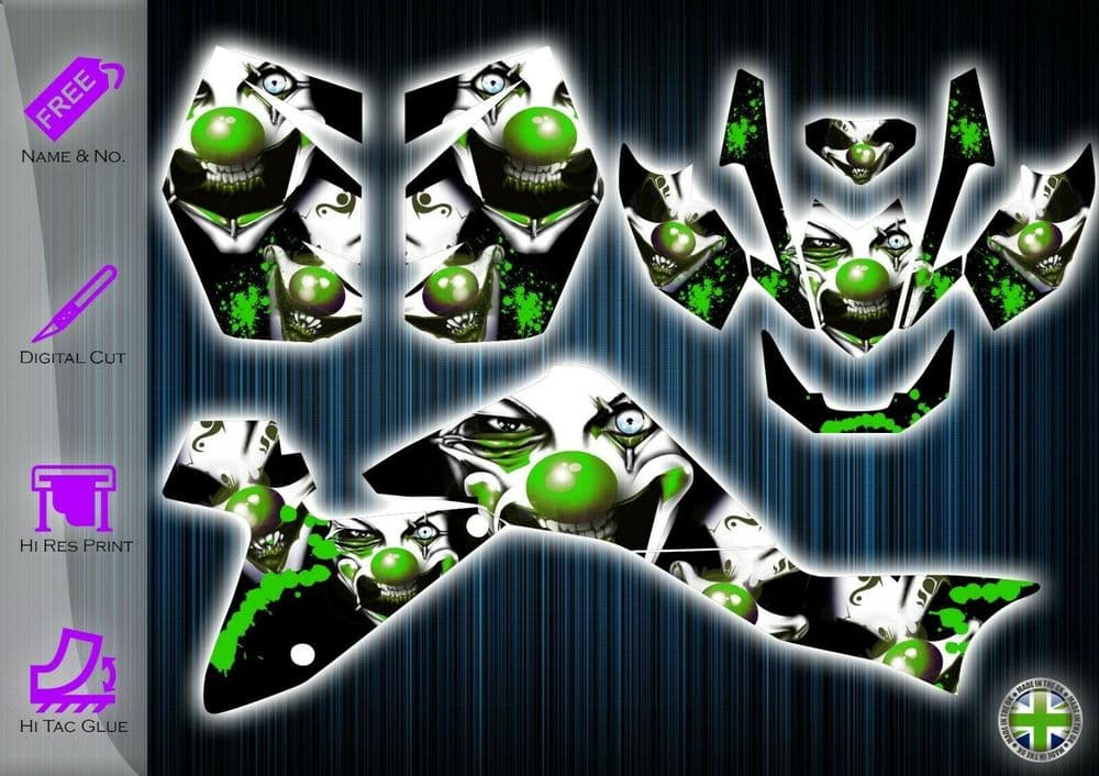 SUZUKI LTZ400 STICKERS - GRAPHICS KIT - DECALS - SUZUKI LTZ 400 FI ...