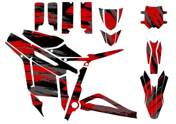 Talaria Sting Graphics kit Talaria sting Decals Talaria Sting wrap ...