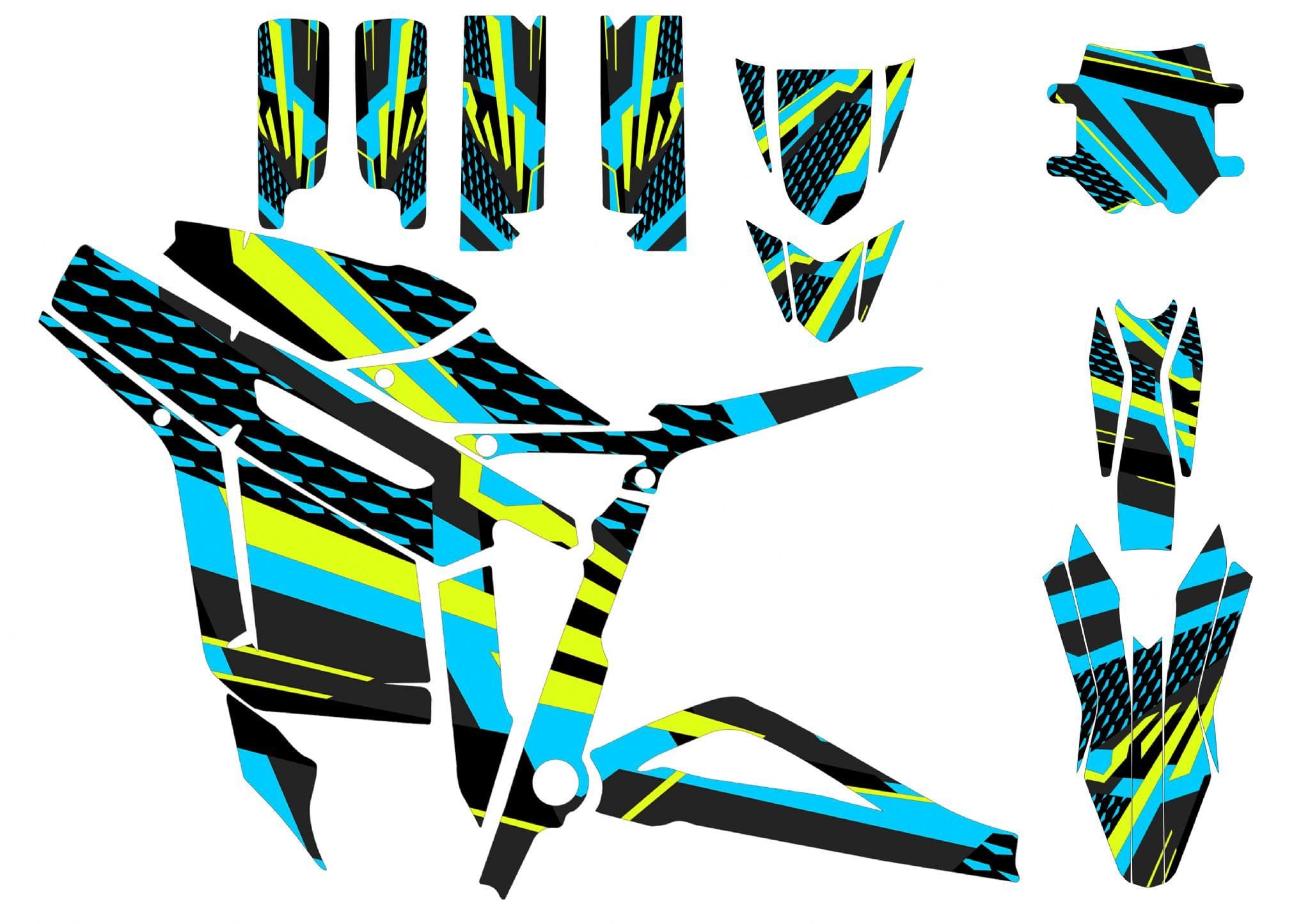 Talaria Sting Graphics kit Talaria sting Decals Talaria Sting wrap ...