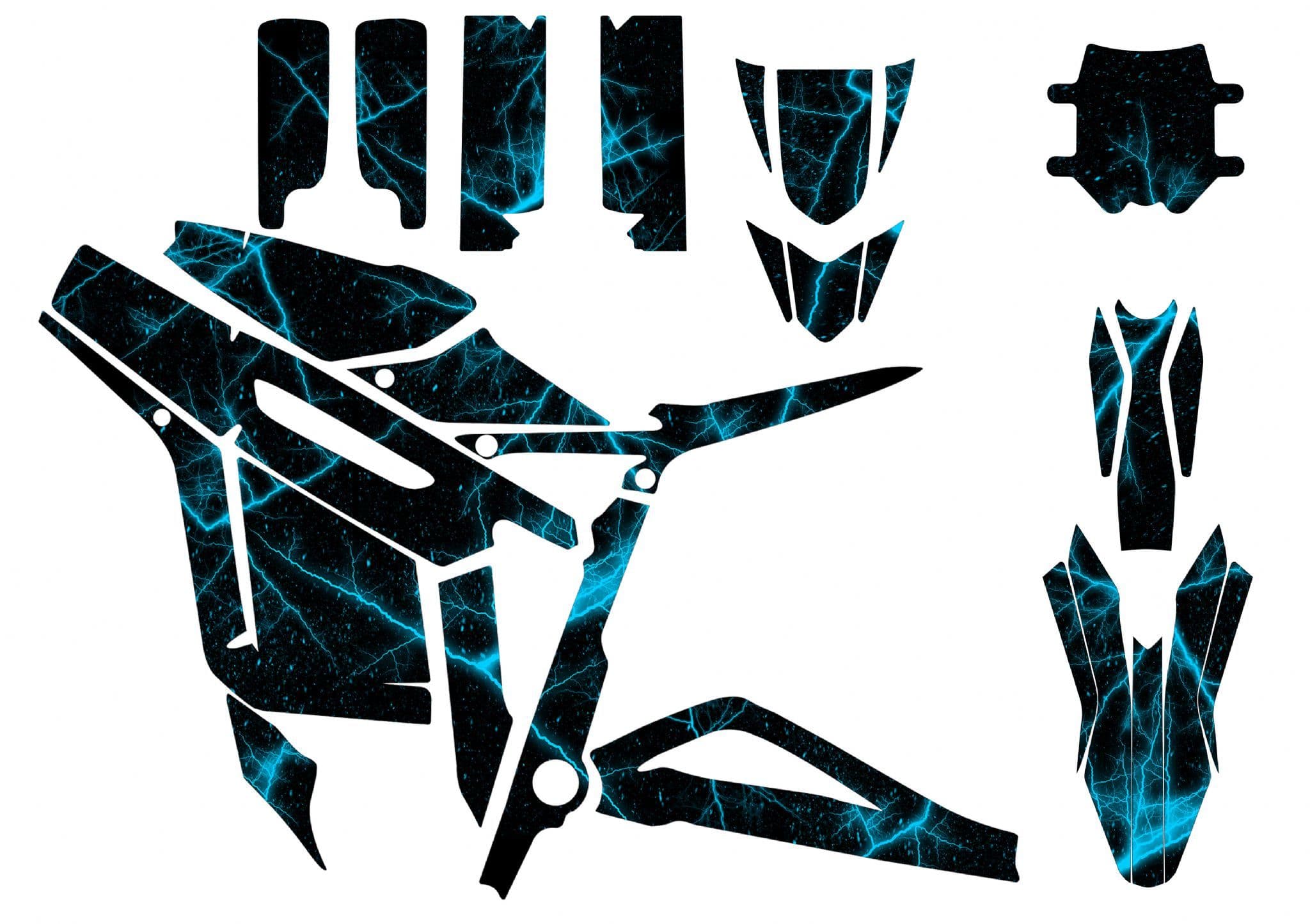 Talaria Sting Graphics kit Talaria sting Decals Talaria Sting wrap ...