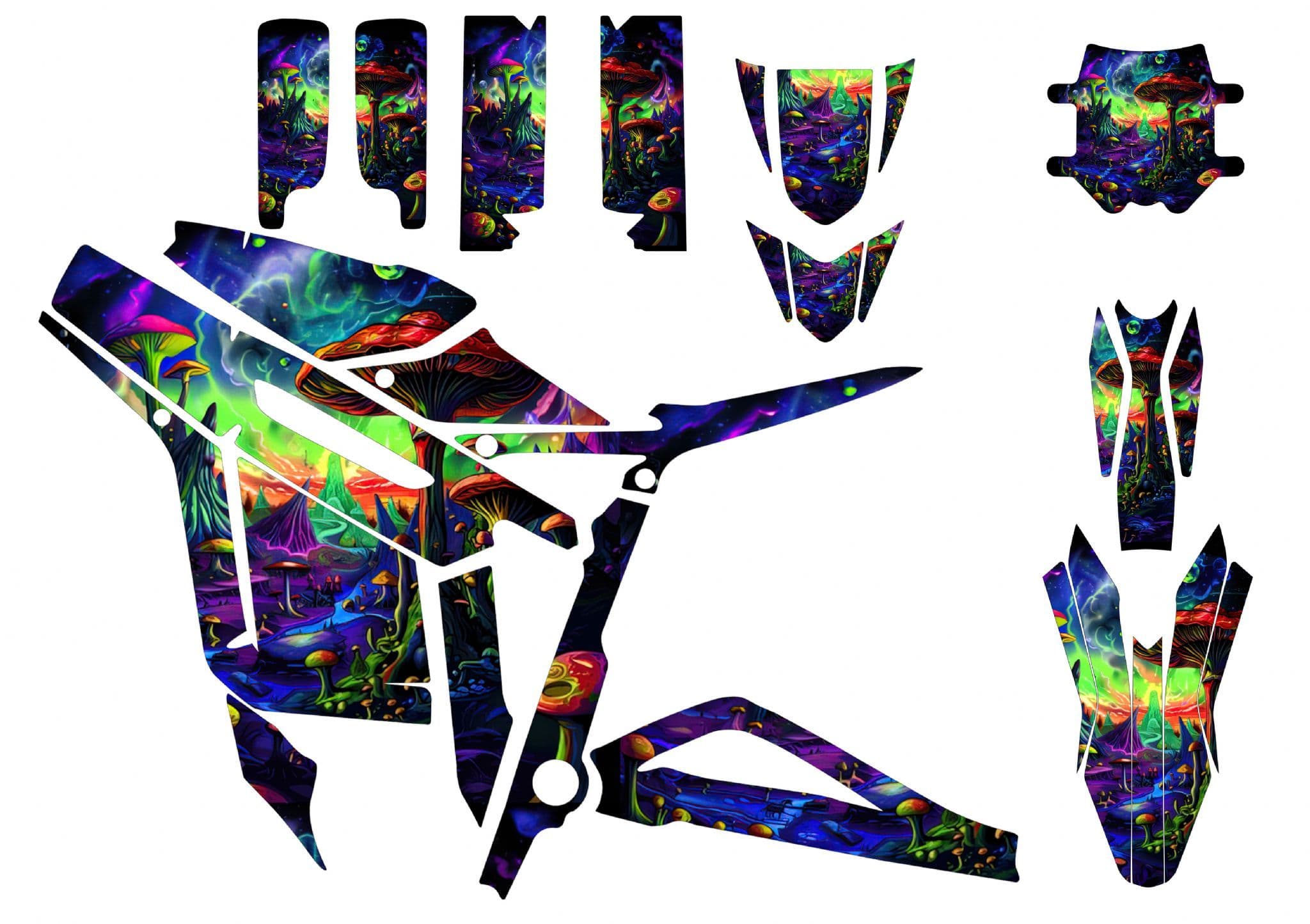 Talaria Sting Graphics kit Talaria sting Decals Talaria Sting wrap ...