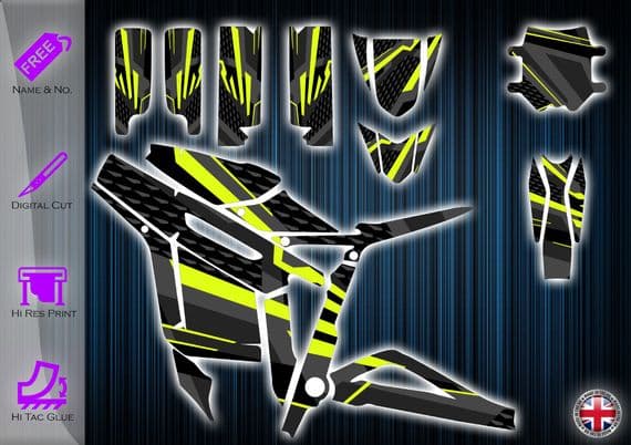 Talaria Sting Graphics kit Talaria sting Decals Talaria Sting wrap ...