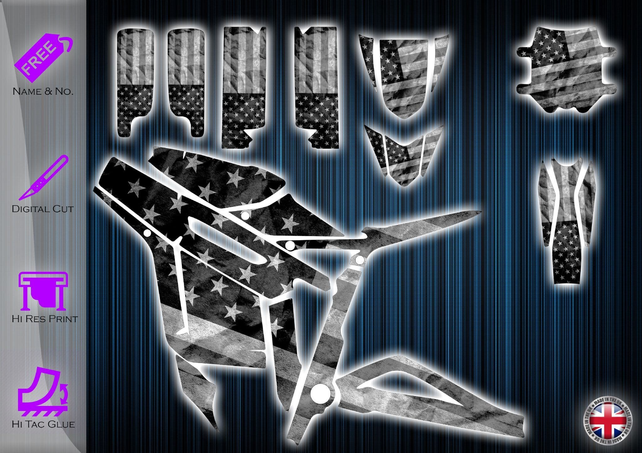Talaria Sting Graphics Kit Talaria Sting Decals Talaria Sting Wrap