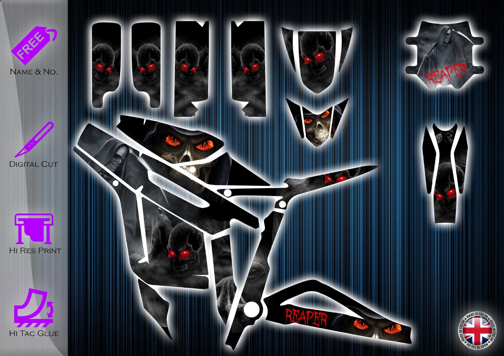 Talaria Sting Graphics Kit Talaria Sting Decals Talaria Sting Wrap