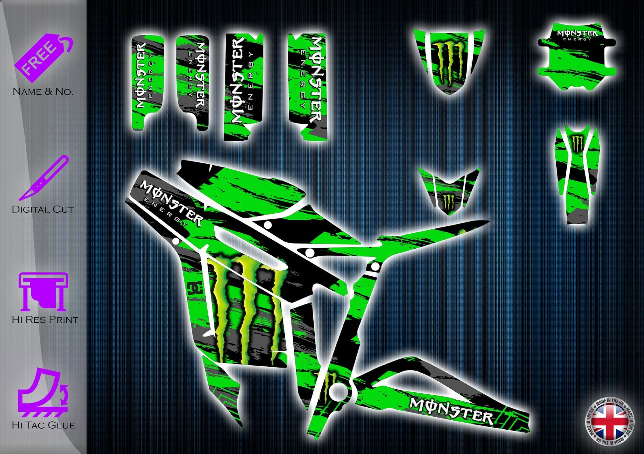 TALARIA STING STICKERS - GRAPHICS KIT - DECALS TALARIA STING EB82