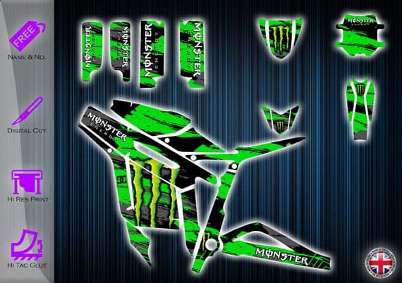 TALARIA STING STICKERS - GRAPHICS KIT - DECALS TALARIA STING EB82