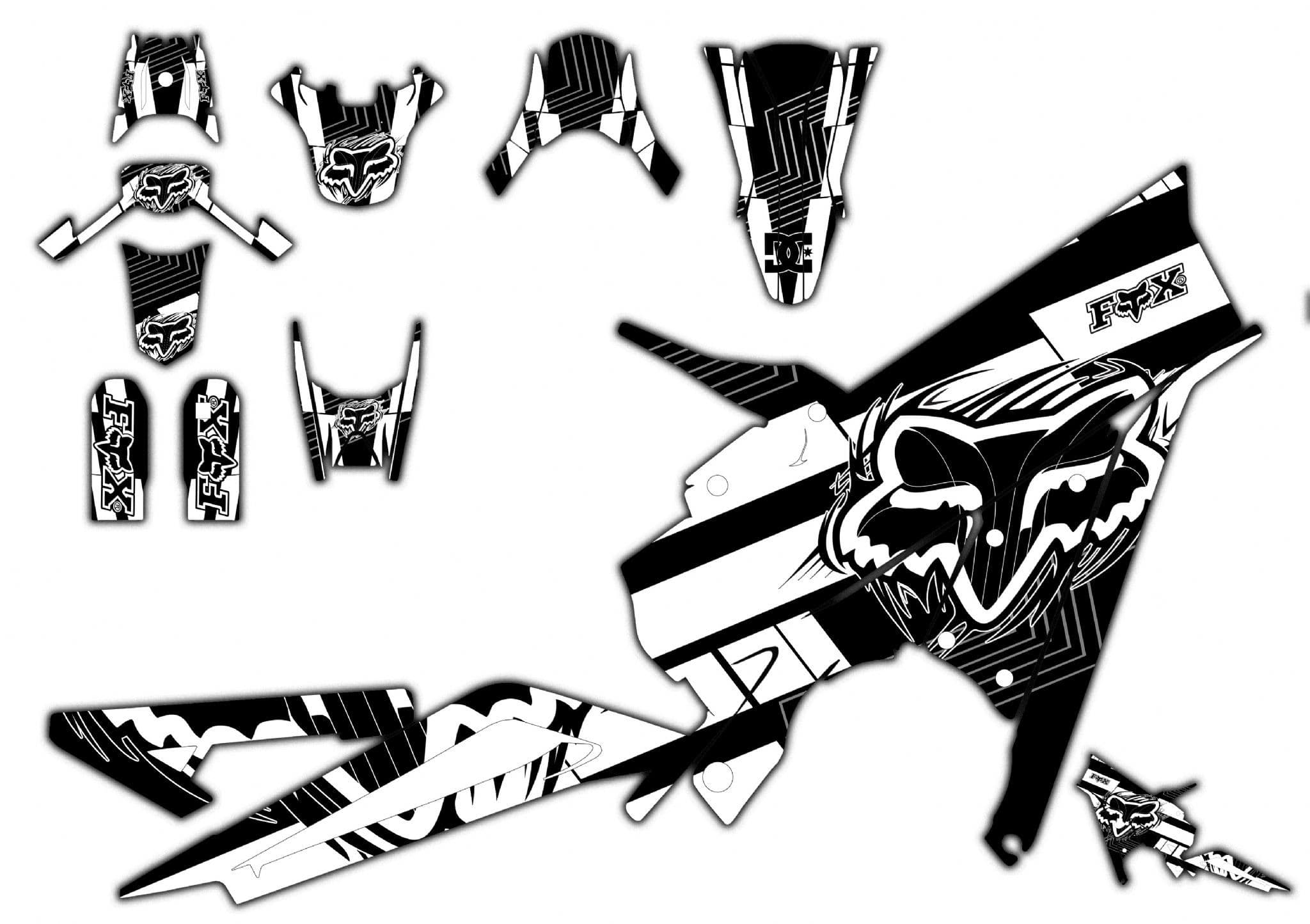 Talaria XXX Graphics kit Talaria X3 Decals Talaria 3X wrap Talaria ...