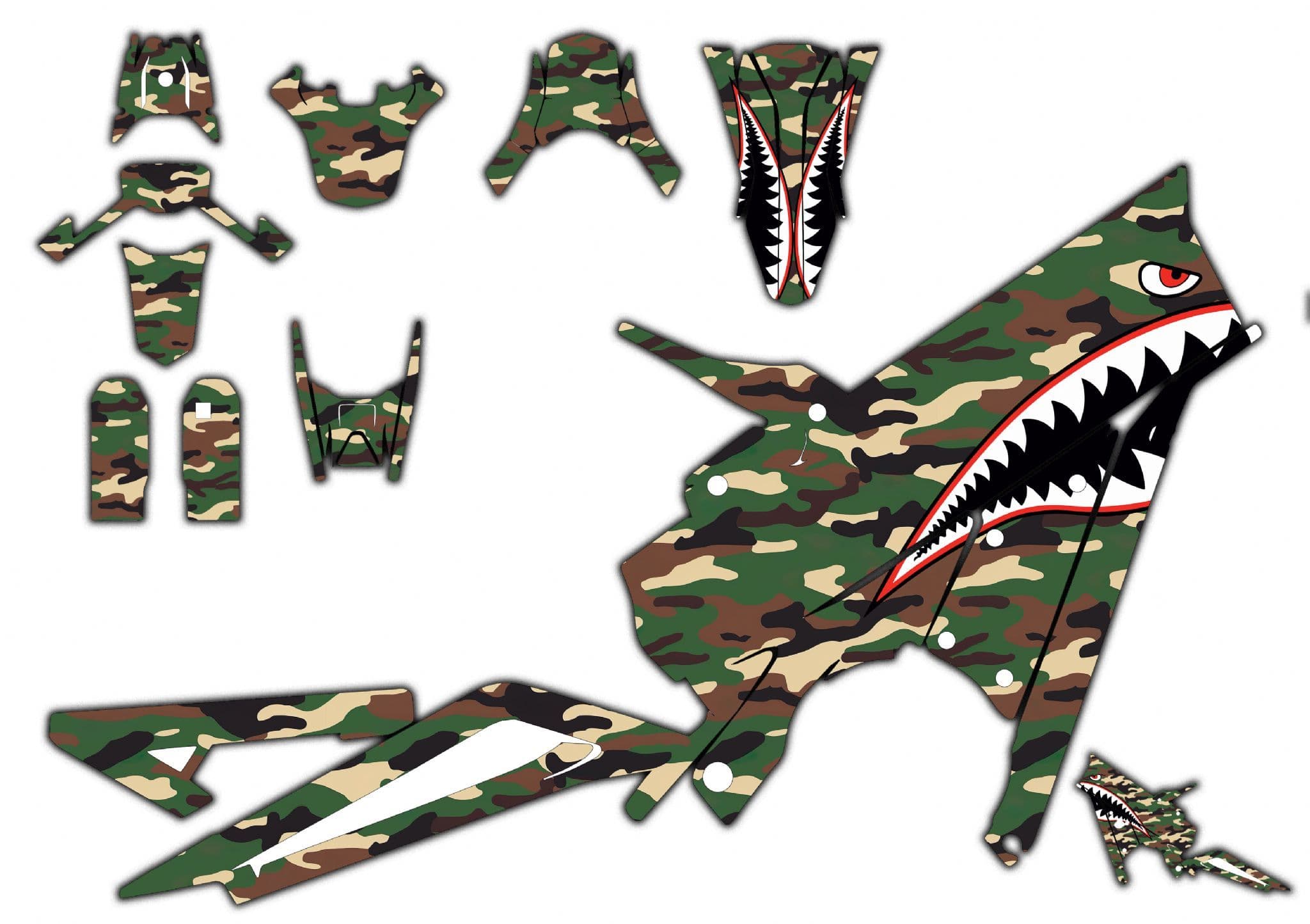 Talaria XXX Graphics kit Talaria X3 Decals Talaria 3X wrap Talaria ...