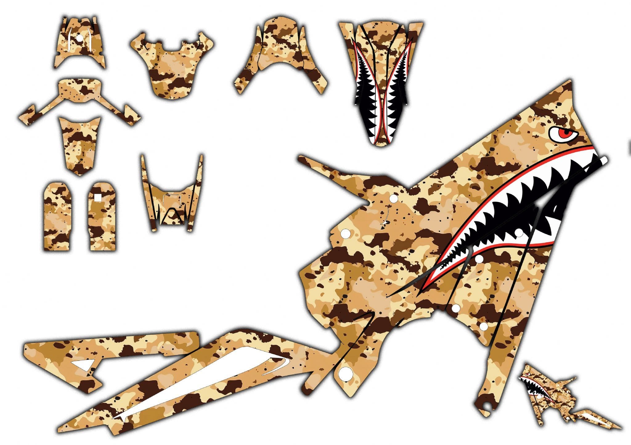 Talaria XXX Graphics kit Talaria X3 Decals Talaria 3X wrap Talaria ...