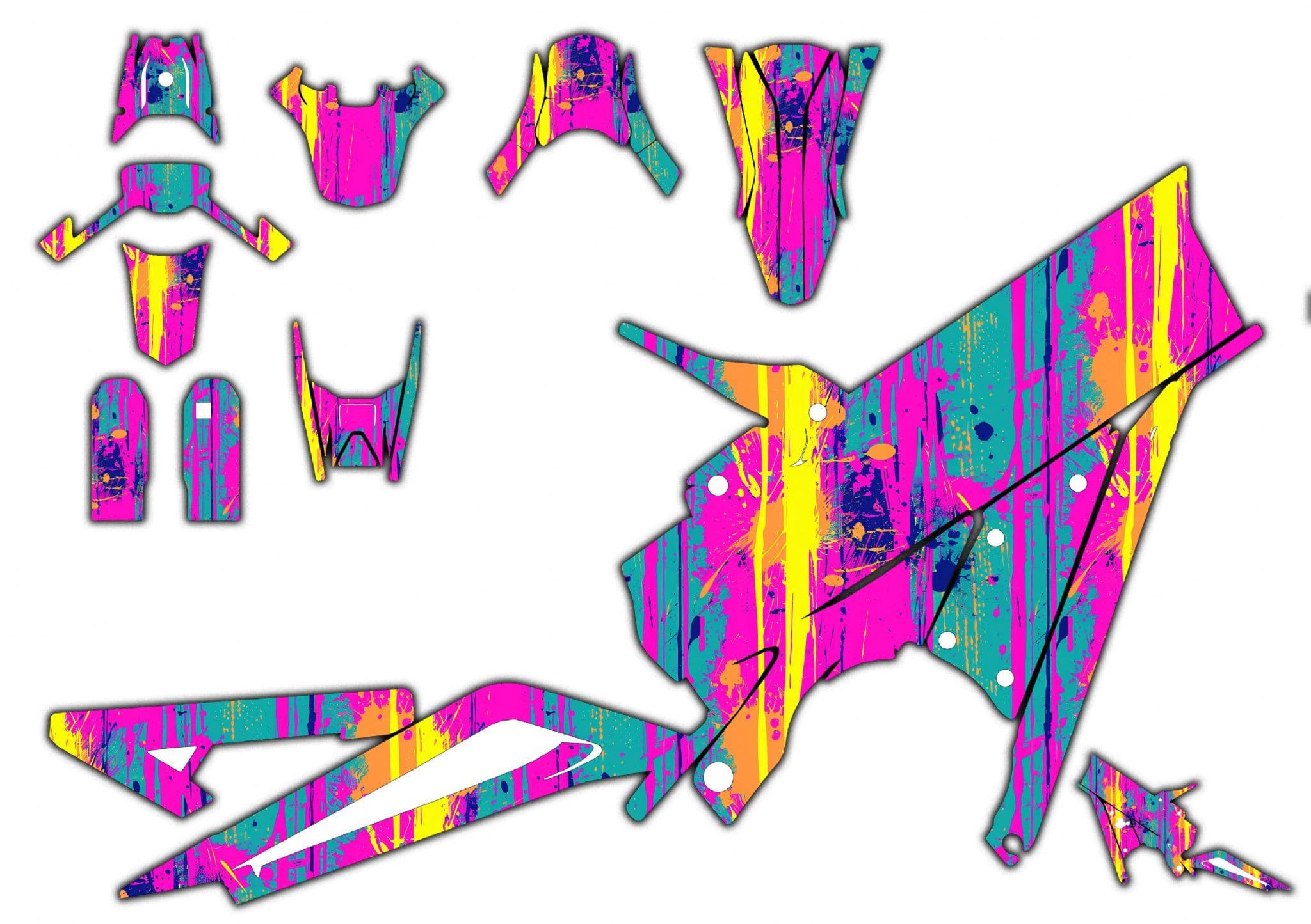 Talaria XXX Graphics kit Talaria X3 Decals Talaria 3X wrap Talaria ...