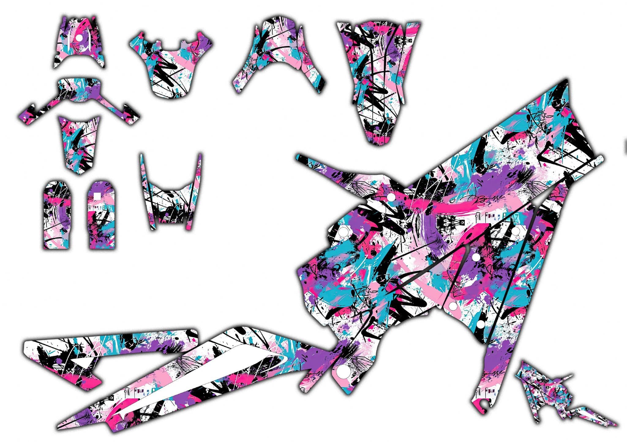 Talaria XXX Graphics kit Talaria X3 Decals Talaria 3X wrap Talaria ...