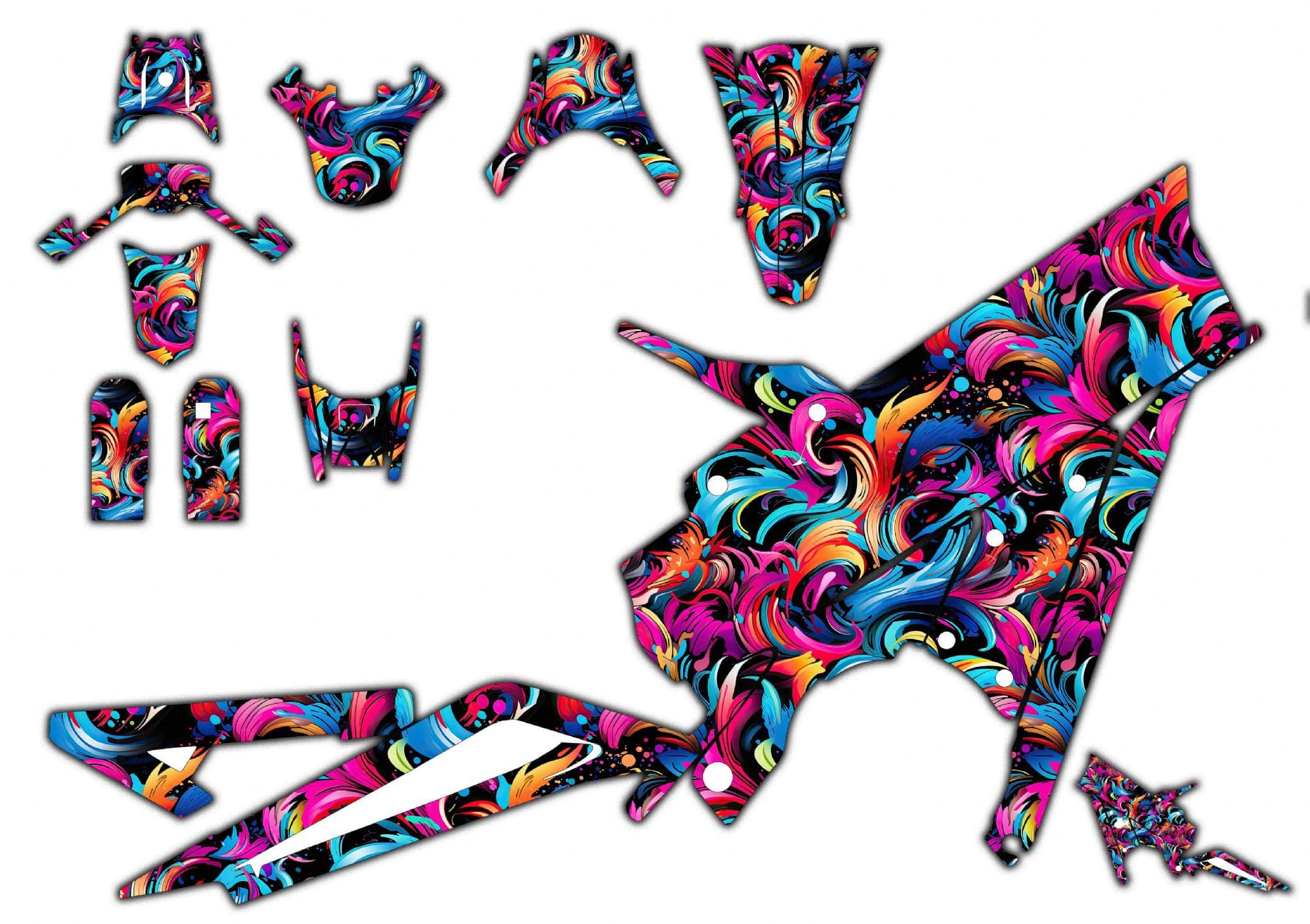 Talaria XXX Graphics kit Talaria X3 Decals Talaria 3X wrap Talaria ...