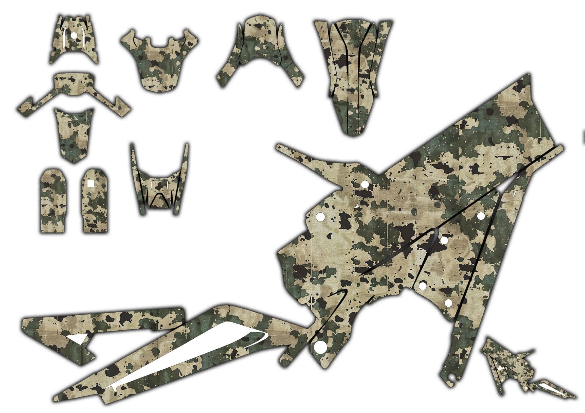 Talaria XXX Graphics kit Talaria X3 Decals Talaria 3X wrap Talaria ...