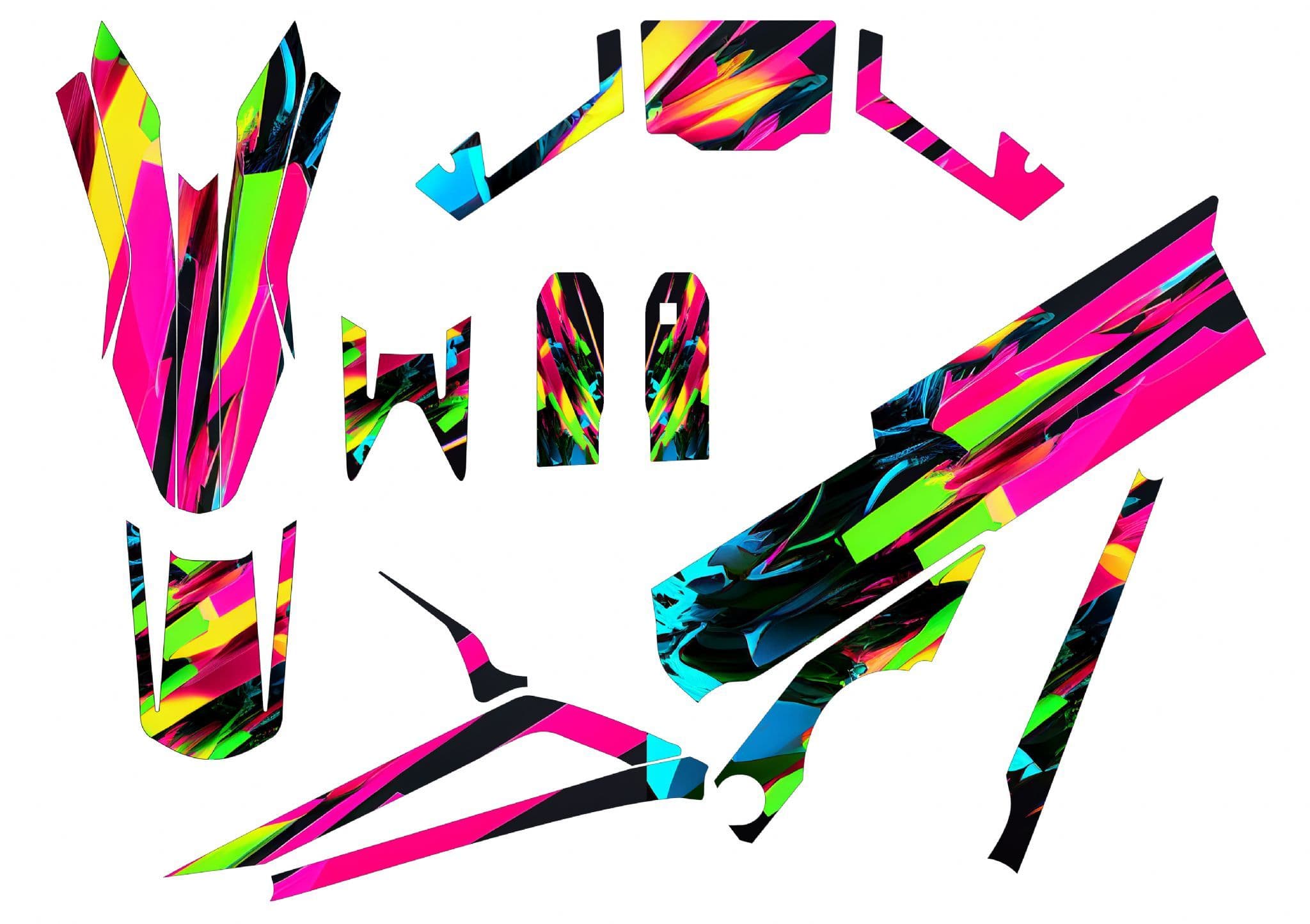 Talaria XXX Graphics kit Talaria X3 Decals Talaria 3X wrap Talaria ...