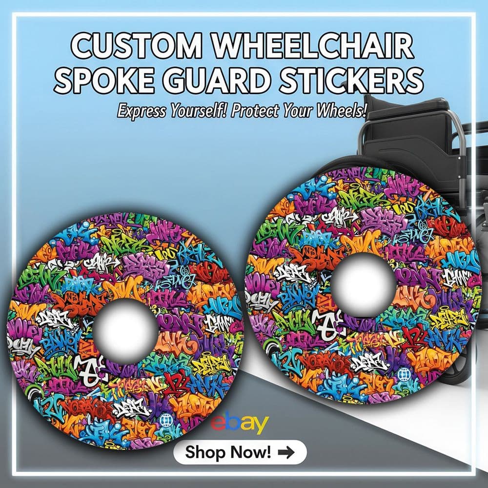 Vibrant Graffiti Spoke Guards wheel81