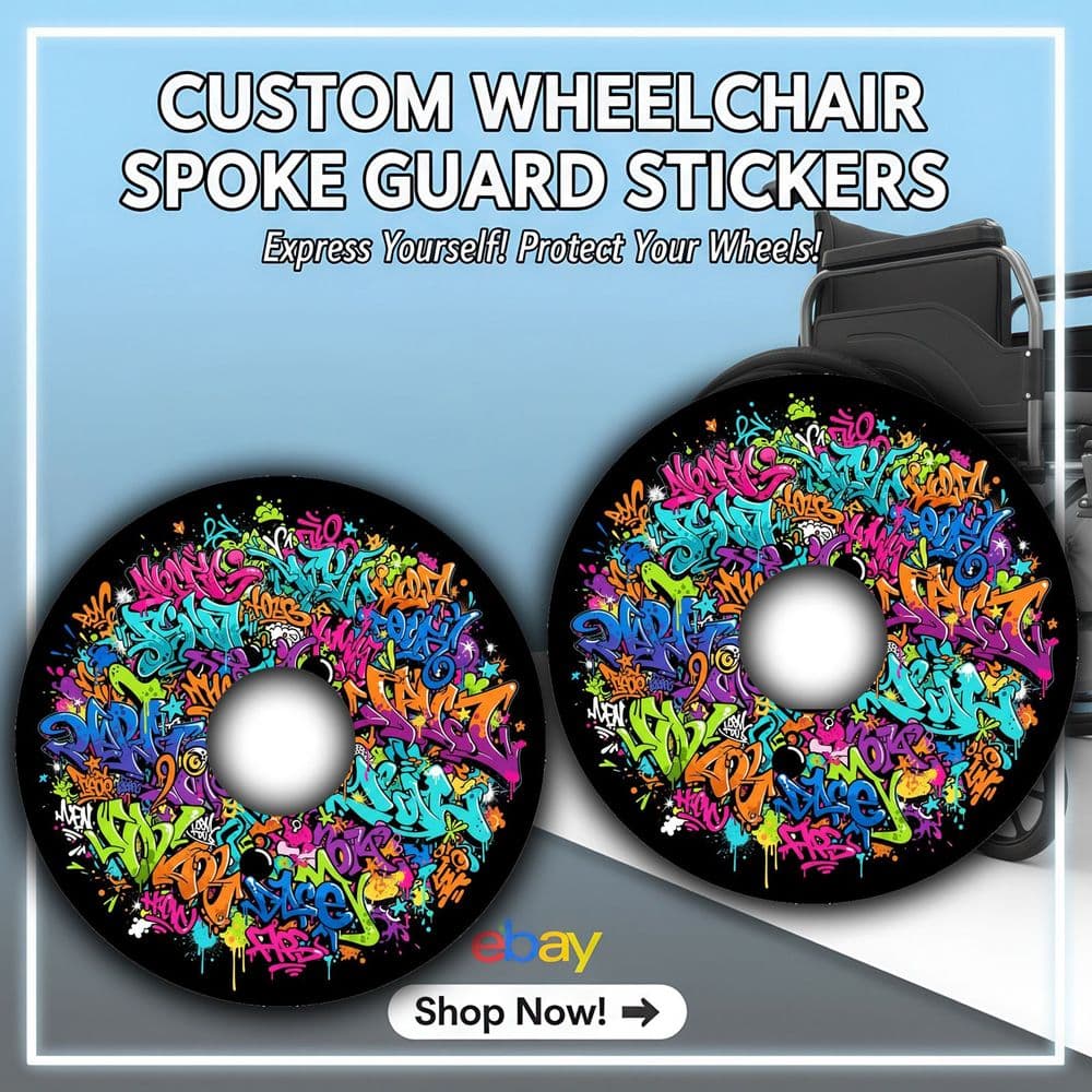 Vibrant Graffiti Wheel Spoke Covers wheel65