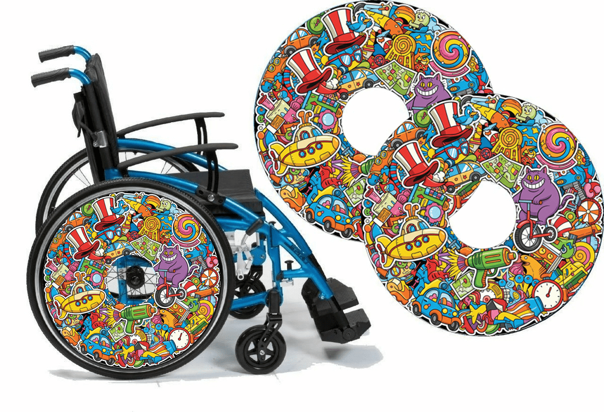 Whimsical Adventure Wonderland Design wheel172