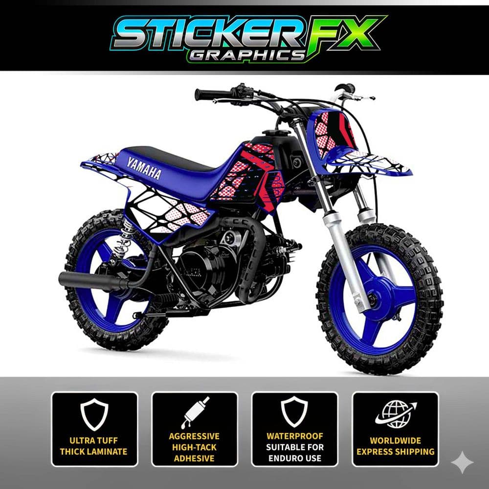 Yamaha PW50 Sticker Kit Graphics Kit Decal Kit Wrap pdmx89