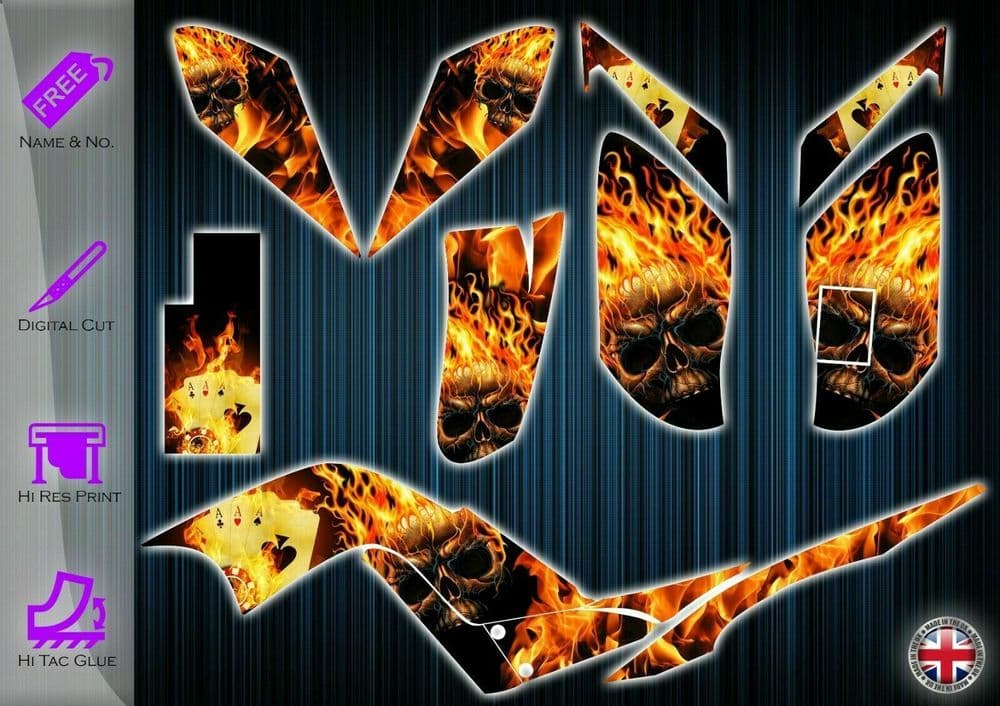 YAMAHA RAPTOR 700 STICKERS - GRAPHICS KIT - DECALS YFM 700 ATV GRAPHICS ...