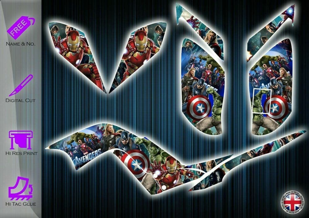 YAMAHA RAPTOR 700 STICKERS - GRAPHICS KIT - DECALS YFM 700 ATV GRAPHICS ...