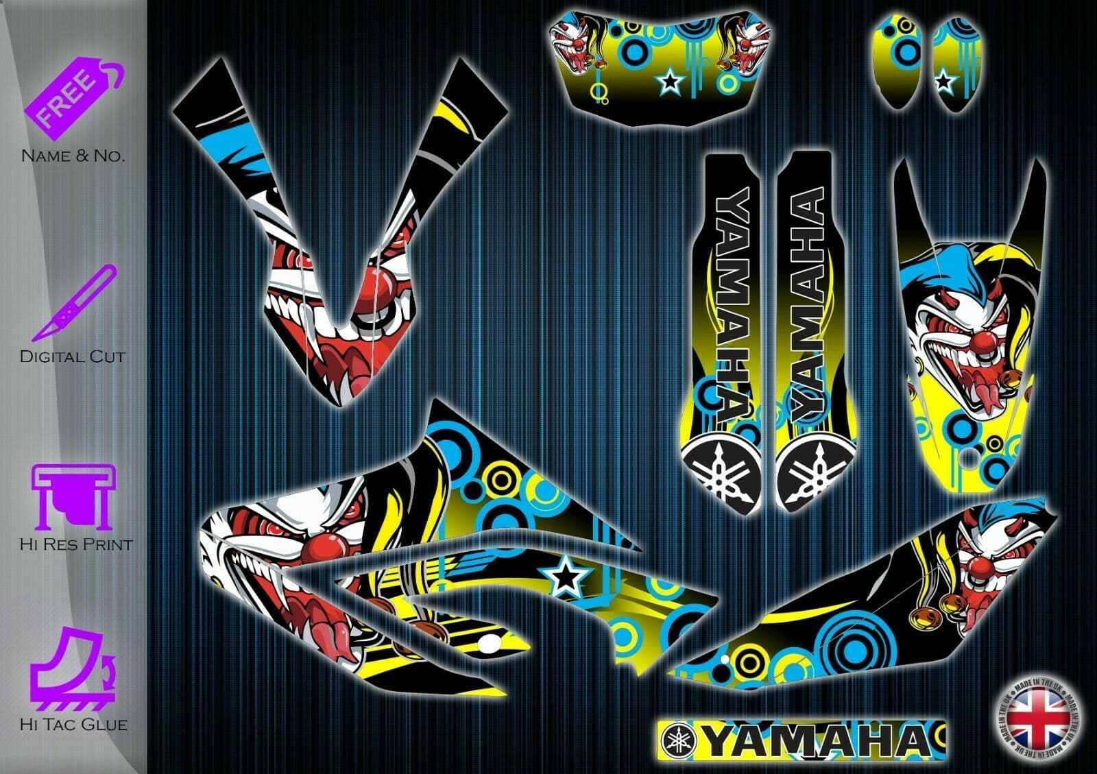 Yamaha Stickers Graphics Free