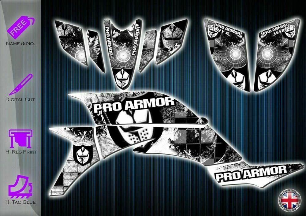 YAMAHA YFZ450 STICKERS - GRAPHICS KIT - YFZ 450 ATV QUAD DECALS ...