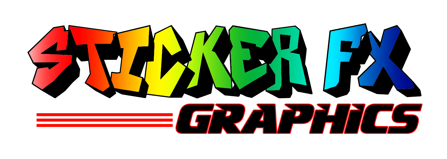 Wheelchair spoke guard & spare wheel cover personalised stickers