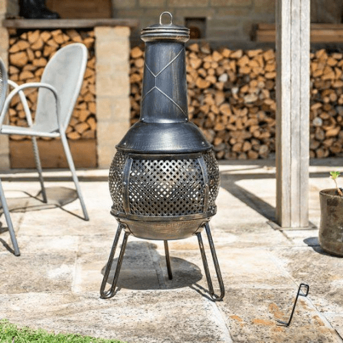 Baja Steel Chimenea.
