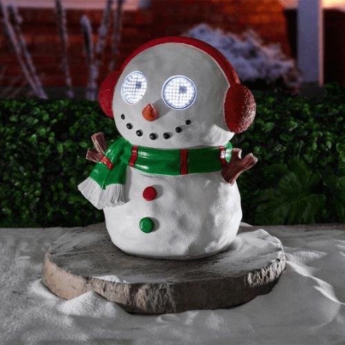 Blinkin Frosty The Snowman - with LED moving eyes & timer.
