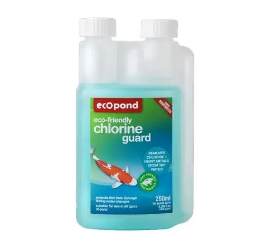 Eco Pond - Chlorine Guard Tap Water Dechlorinator 250ML.