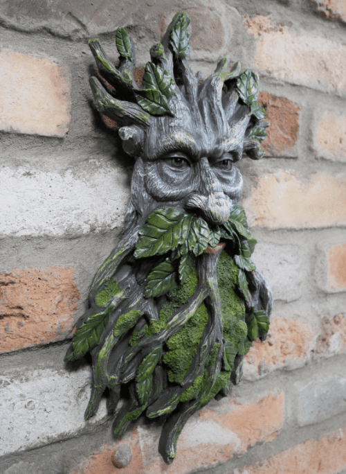 Elm God- Green Man Tree Spirit - 38cm.