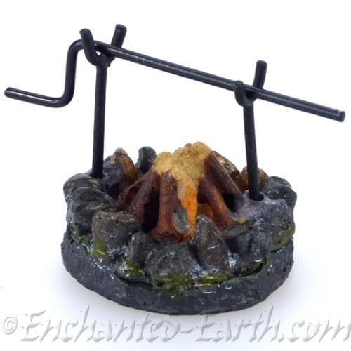 Fiddlehead Miniature Camp Fire With Cooking Spit