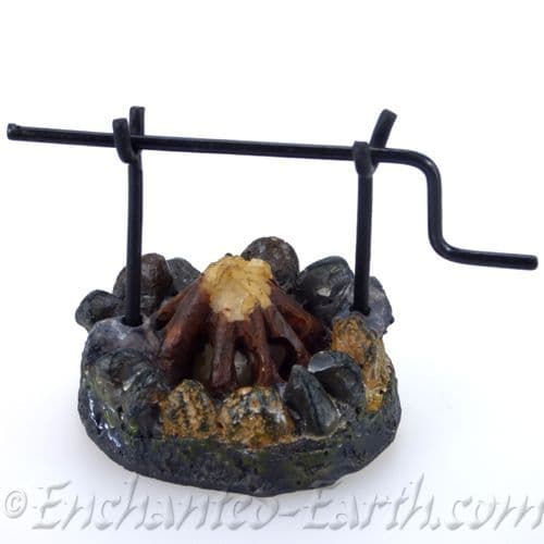 Fiddlehead Miniature Camp Fire With Cooking Spit