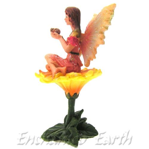 Flower Keeper Fairy (sunflower) Large 11.5 cm (2).