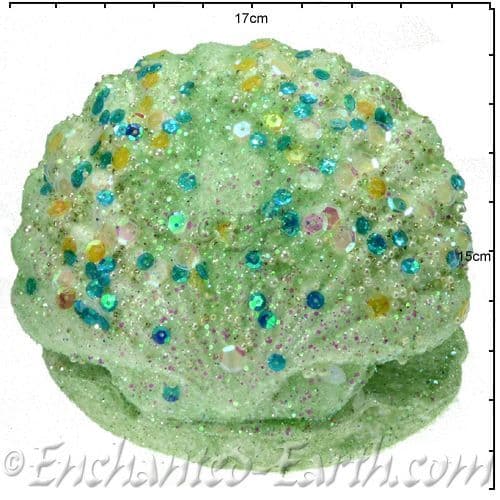 Gisela Graham - Magical Under The Sea Decorations - Large Beaded Clam ...