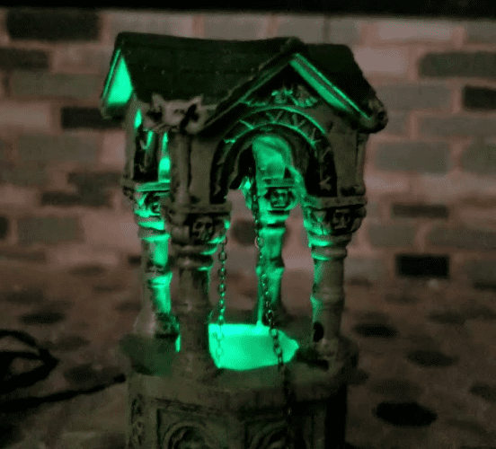 Lemax Spooky Town - Gothic Light Up Spooky Welll