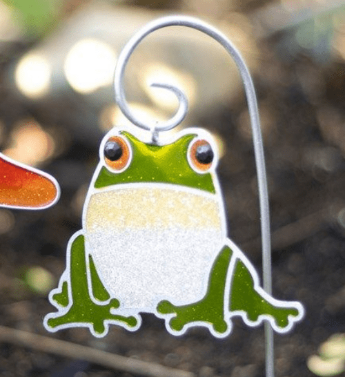 Hand Crafted - Frog Sun-catcher.
