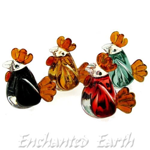 Handmade Glass Chicken