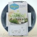 Miniature Garden Gift Set - With Zinc Planter & 5 items.
