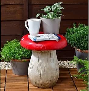 Mushroom Plant Stand