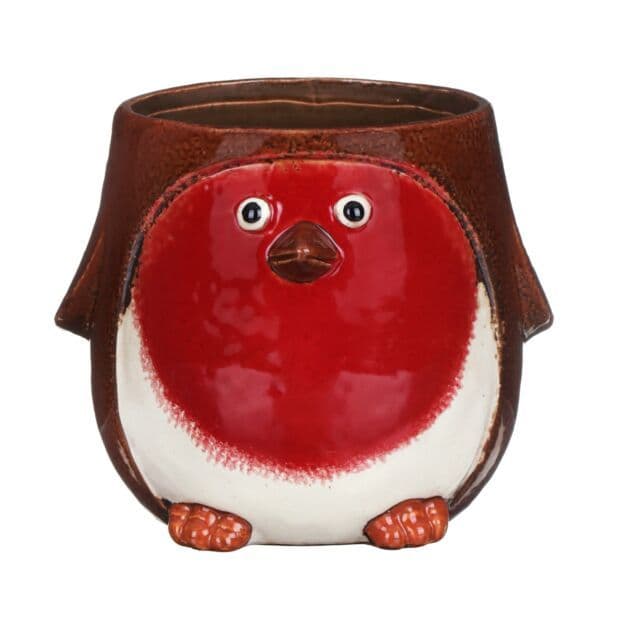 Robin Plant Pot - 10cm.