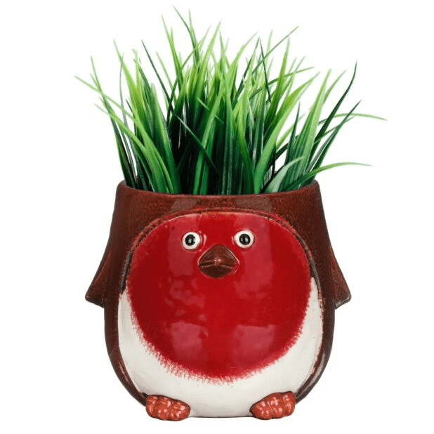 Robin Plant Pot - 10cm.